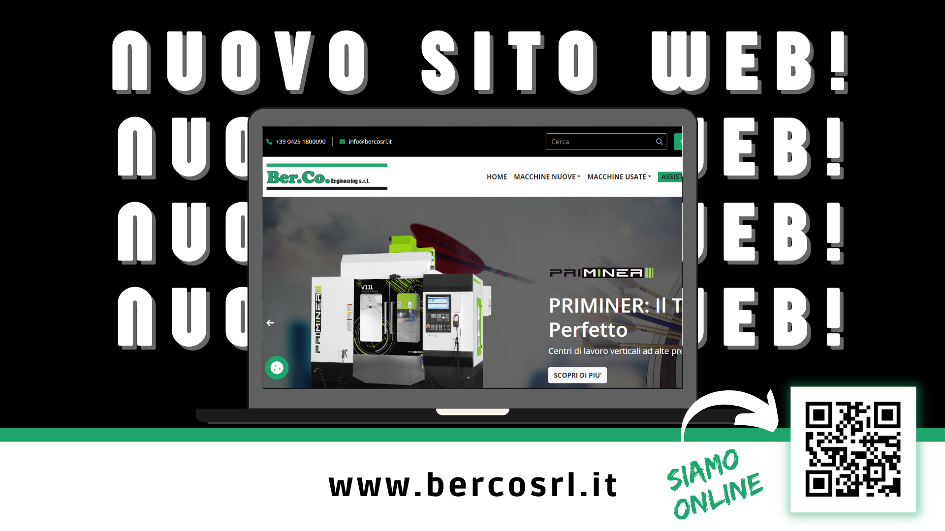 BERCO ENGINEERING LANCIA UN NUOVO SITO WEB | Ber.Co. Engineering Srl